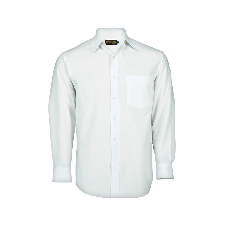 Mens Basic Poly Cotton Shirt – Long Sleeve – Lethu Namibia